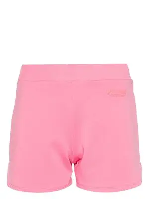Moschino Logo-appliqué Jersey Mini Shorts