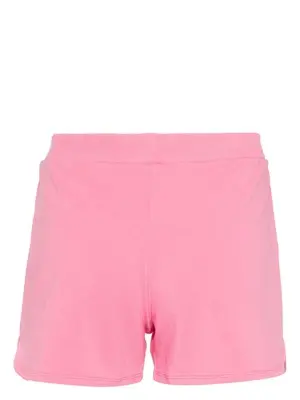 Moschino Logo-appliqué Jersey Mini Shorts