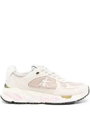 Premiata Mase Distressed Sneakers - Neutrals