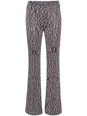 Missoni High-waist Flared Trousers - Blue