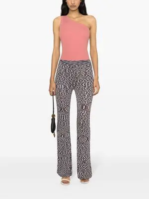 Missoni High-waist Flared Trousers - Blue