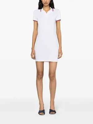Dsquared2 Stripe-trim Cotton Polo Dress