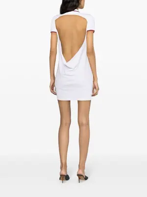 Dsquared2 Stripe-trim Cotton Polo Dress
