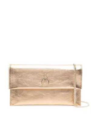 Patrizia Pepe Fly Ceremony Clutch - Gold