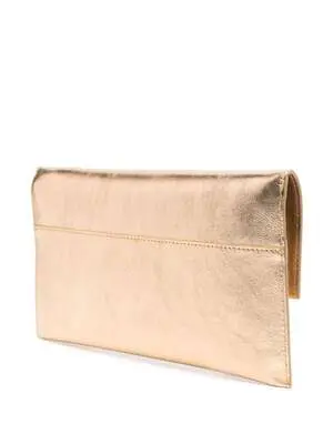 Patrizia Pepe Fly Ceremony Clutch - Gold
