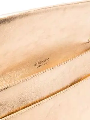 Patrizia Pepe Fly Ceremony Clutch - Gold