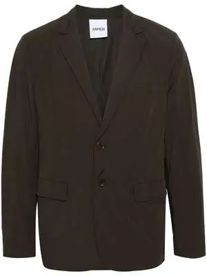 Aspesi Single-breasted Taffeta Blazer