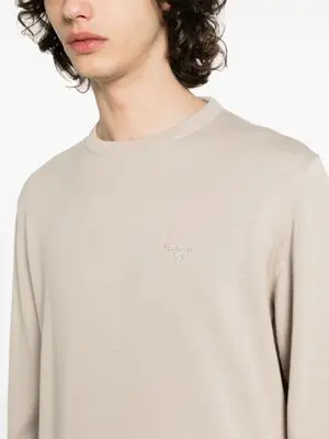 Barbour Pima Cotton Jumper - Neutrals