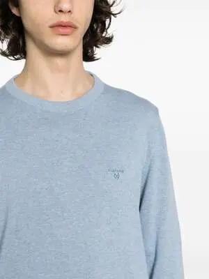 Barbour Pima Cotton Jumper - Blue