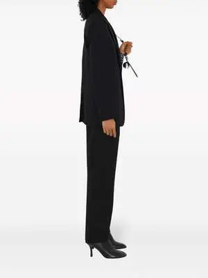 Burberry Wool Tailored Trousers - Black