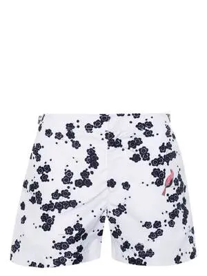 Orlebar Brown Setter Plum Blossom Swim Shorts - White