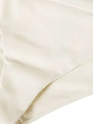 JIL SANDER Classic Bikini Bottom - White