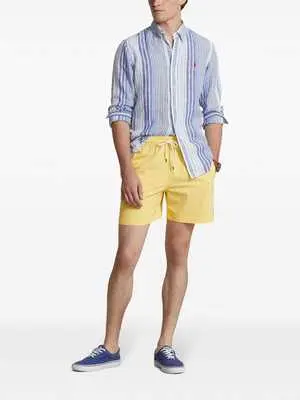 Polo Ralph Lauren Polo Pony-embroidered Swim Shorts - Yellow
