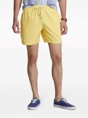 Polo Ralph Lauren Polo Pony-embroidered Swim Shorts - Yellow