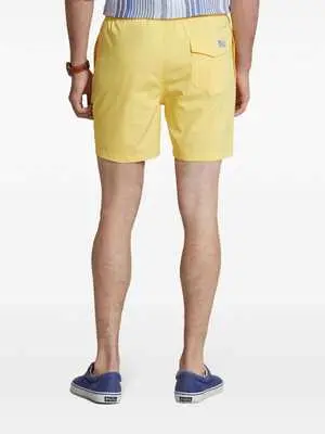Polo Ralph Lauren Polo Pony-embroidered Swim Shorts - Yellow
