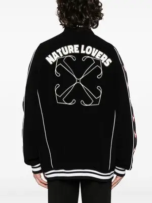 Off-White Arrow-motif Bomber Jacket