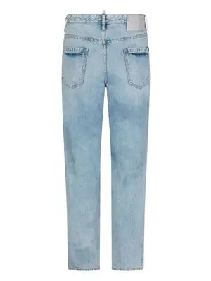 Dsquared2 Ripped Straight-leg Jeans