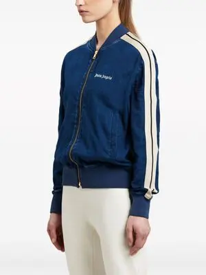 Palm Angels Chambre Denim Bomber Jacket