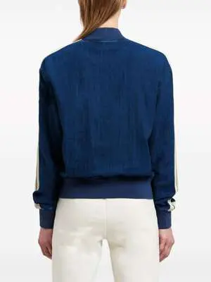 Palm Angels Chambre Denim Bomber Jacket