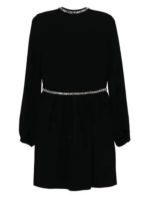 Dice Kayek Crystal-embellished Minidress