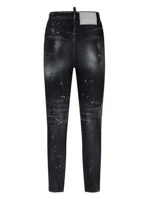 Dsquared2 Distressed Tapered Jeans