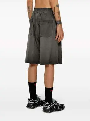 DIESEL® Faded-effect Cotton-jersey Shorts