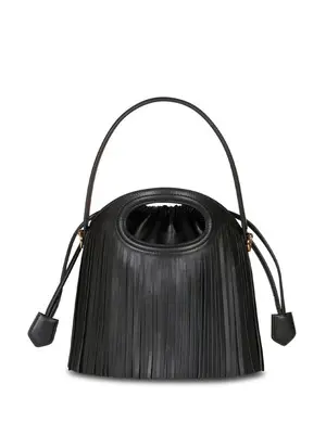 Etro Medium Saturno Fringed Bucket Bag