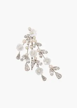 JENNIFER BEHR Darla Bobby Pin - Crystal Pearl