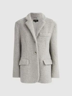 MEOTINE Wool Single Breasted Coat