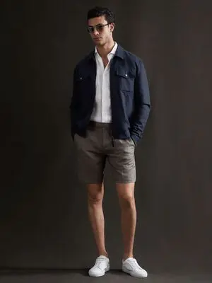 REISS Carnival Zip Through Blouson Jacket
