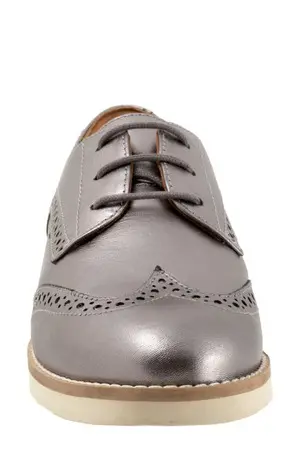 Softwalk Willet Wingtip Derby - Pewter