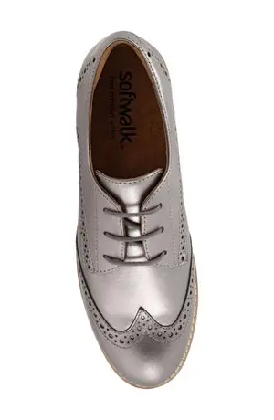 Softwalk Willet Wingtip Derby - Pewter