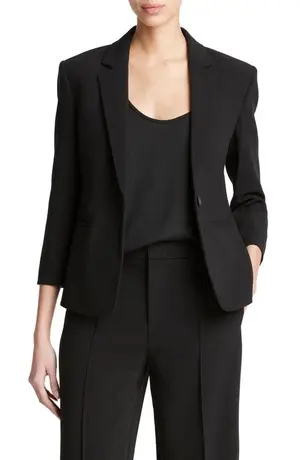 Vince Shrunken Blazer - Black