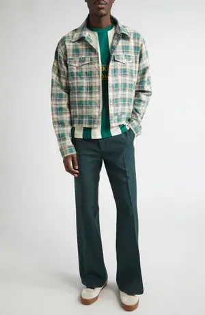 STOCKHOLM SURFBOARD CLUB Sune Bootcut Trousers - Forest Green