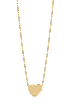 Bony Levy 14k Gold Heart Pendant Necklace - 14k Yellow Gold