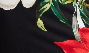 Alice + Olivia Delora Floral Midi Dress
