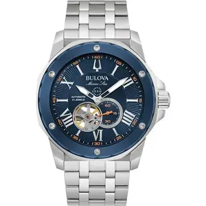 Bulova Marine Star Series Bracelet Watch - Blue/silver