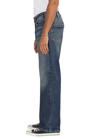 SILVER JEANS CO. Gordie Relaxed Fit Straight Leg Jeans