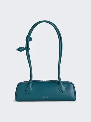 Alaïa ALAÏA Le Teckel Small Goatskin Bag Green