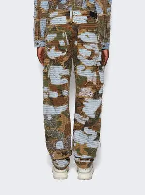 Amiri Boro Repair Straight Jean - Multi