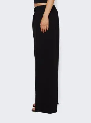 Wardrobe.NYC Straight Leg Knit Trousers