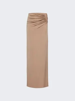 Beige Maxi Skirts