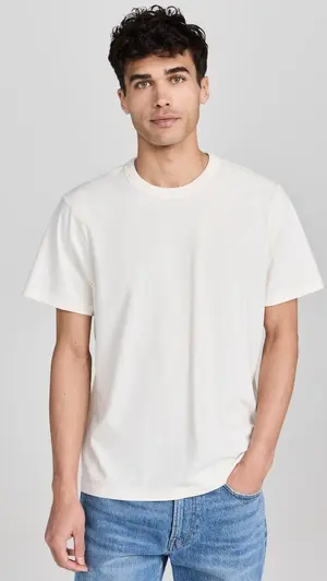 Madewell Garment-dyed Allday Crewneck Tee - Lighthouse