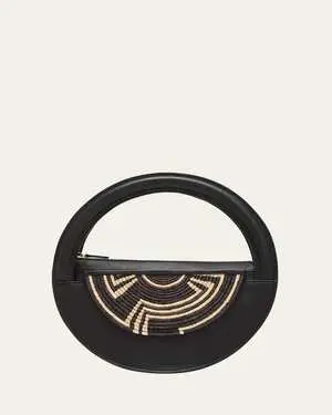 EILAF Medani Leather Crossbody Bag - Black