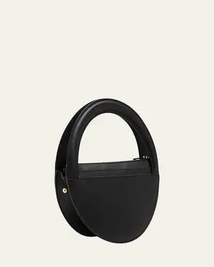 EILAF Medani Leather Crossbody Bag - Black