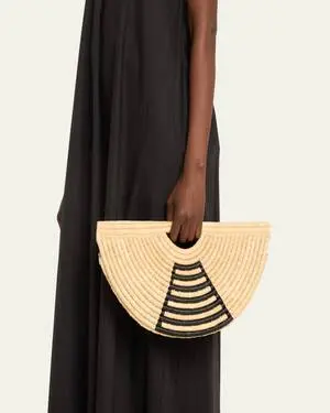 EILAF Mini Raffia Top-handle Bag
