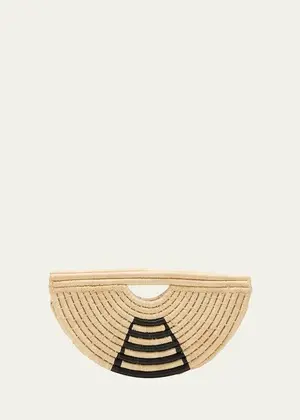 EILAF Mini Raffia Top-handle Bag