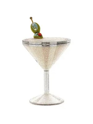 Judith Leiber Martini Crystal Clutch