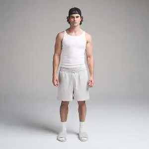 SKIMS Rib Tank Top 3 Pack | White | Medium | Cotton - Chalk