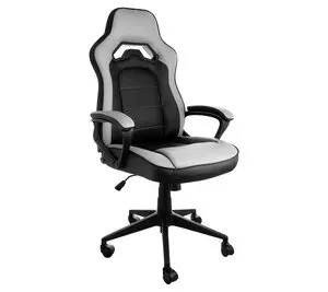 ELAMA Adjustable Faux Leather Gaming Chair Gr Y - One-color